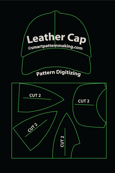 Expert Cap Pattern Digitizing Services