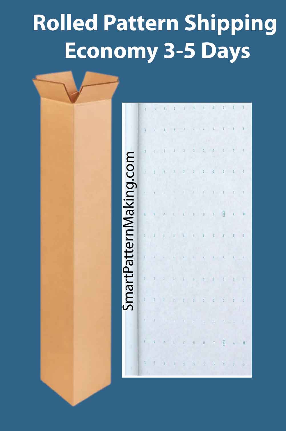 Rolled Pattern| Marker| Shipping Options
