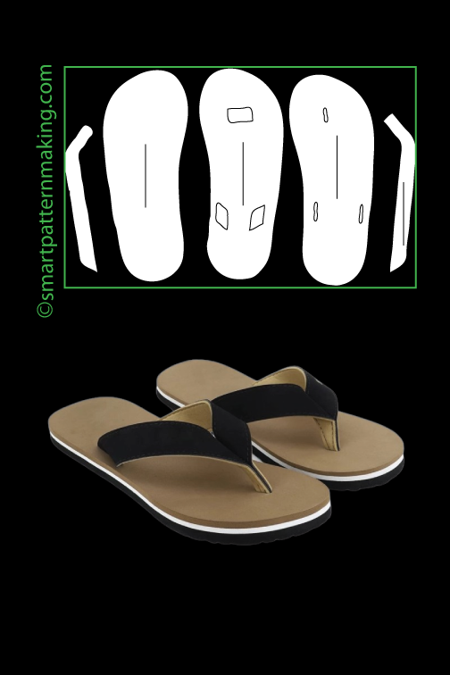 Sandals Pattern Digitizing Services